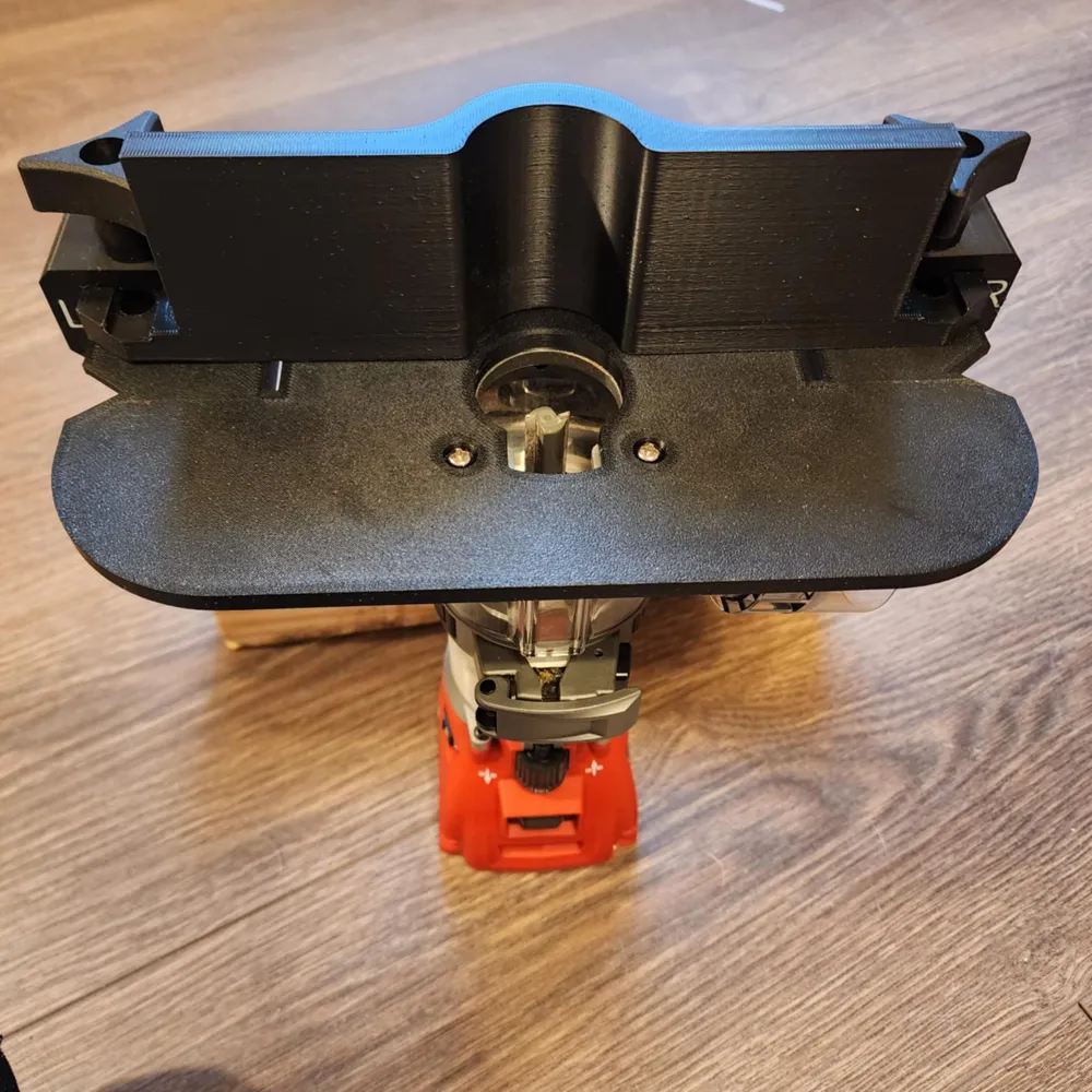 Milwaukee Compact Router Edge Guide / Groove Jig by Roelax MakerWorld ...