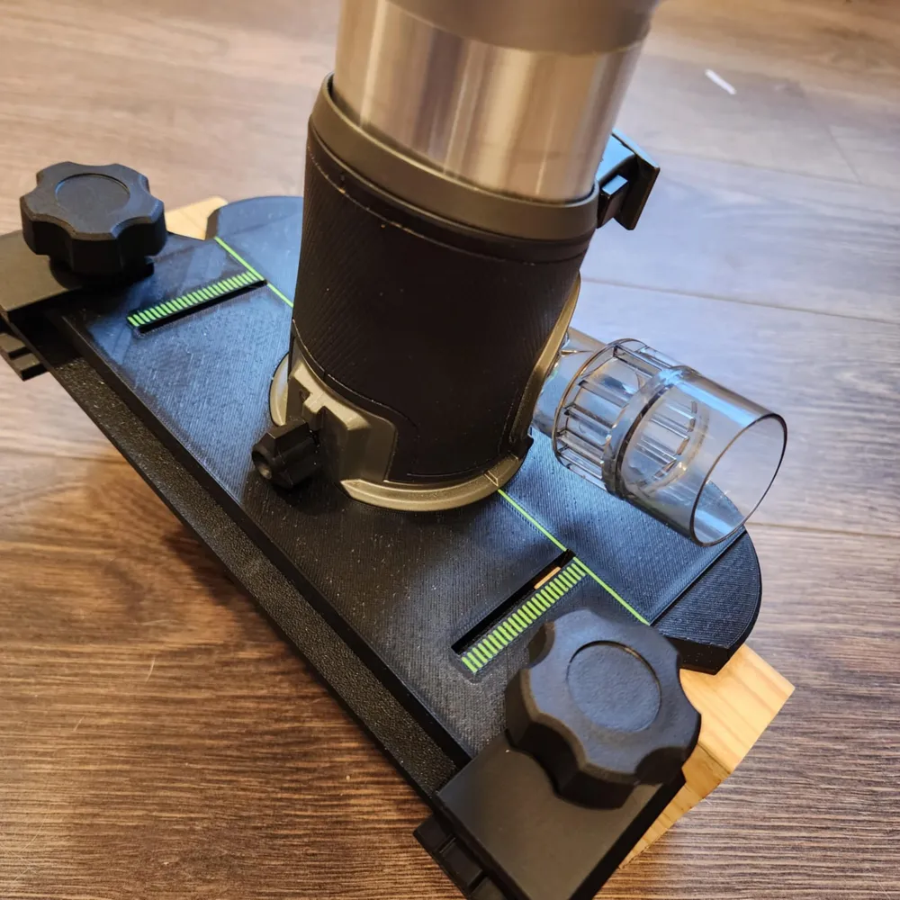 Milwaukee Compact Router Edge Guide / Groove Jig by Roelax MakerWorld ...