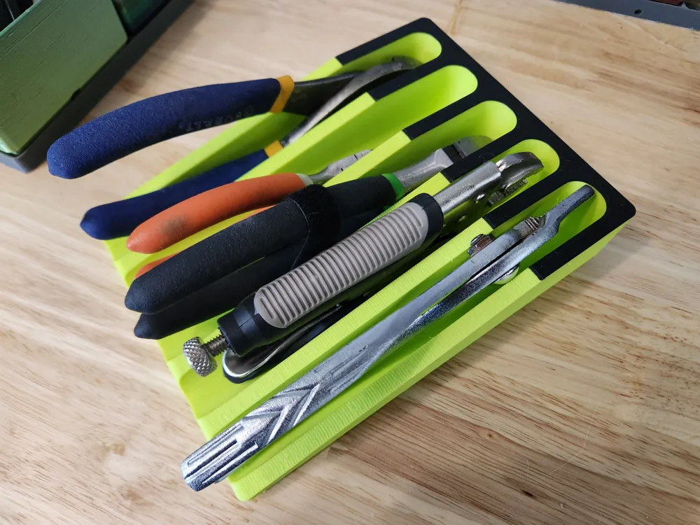 Gridfinity Pliers and Wrench Holder REMIX Remixed by Cullen J Webb - MakerWorld