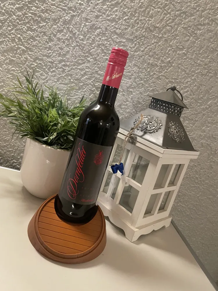 Wine Bottle Stand - Barrel - Wine Barrel - Wine - Free 3D Print Model ...