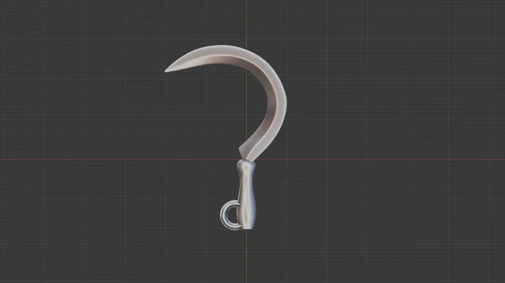 Sickle Keychain by Random but Quality - MakerWorld
