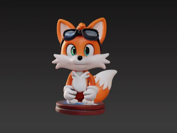 Stylized Tails - 3D Figurine by Neoflix3d - MakerWorld