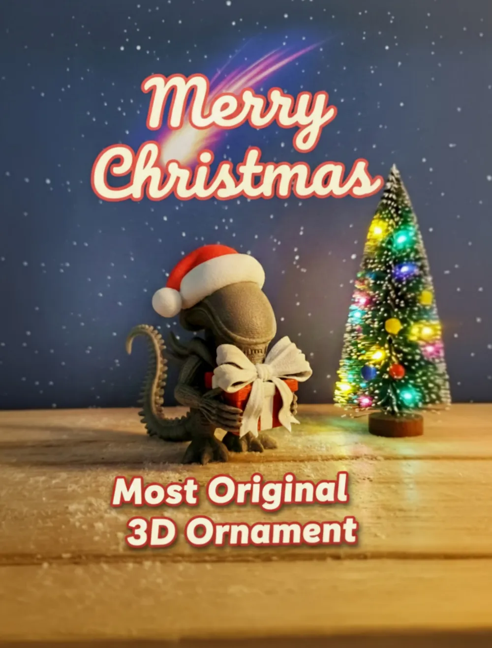 CHIBI XENOMORPH Most Original Christmas Ornament - Free 3D Print Model ...