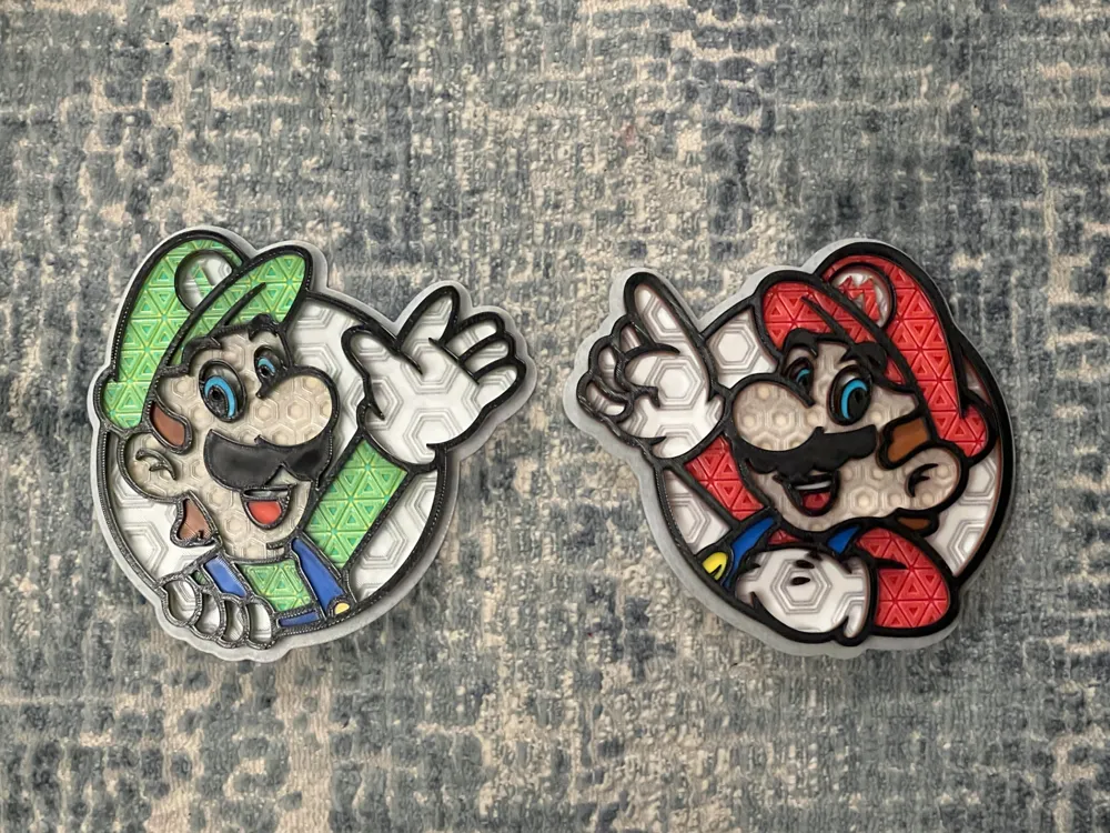 Super Mario Dimensional Mosaic by Richie Rich Richie Rich - MakerWorld