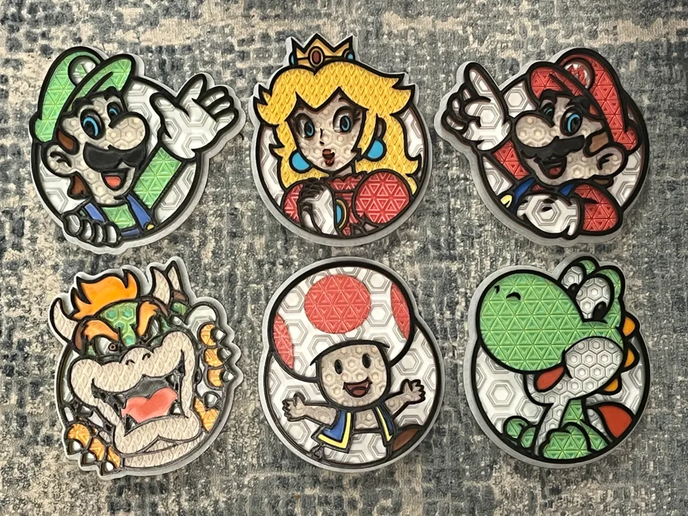 Super Mario Dimensional Mosaic by Richie Rich Richie Rich - MakerWorld