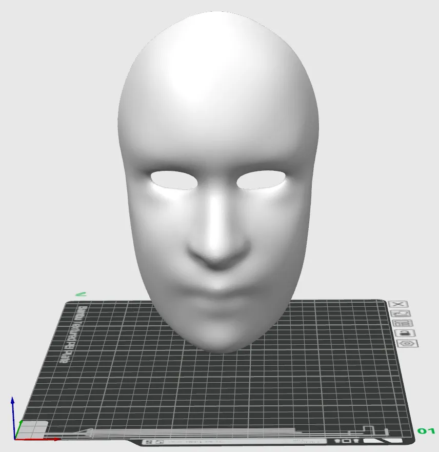 The Plain Mask by DED Original - MakerWorld