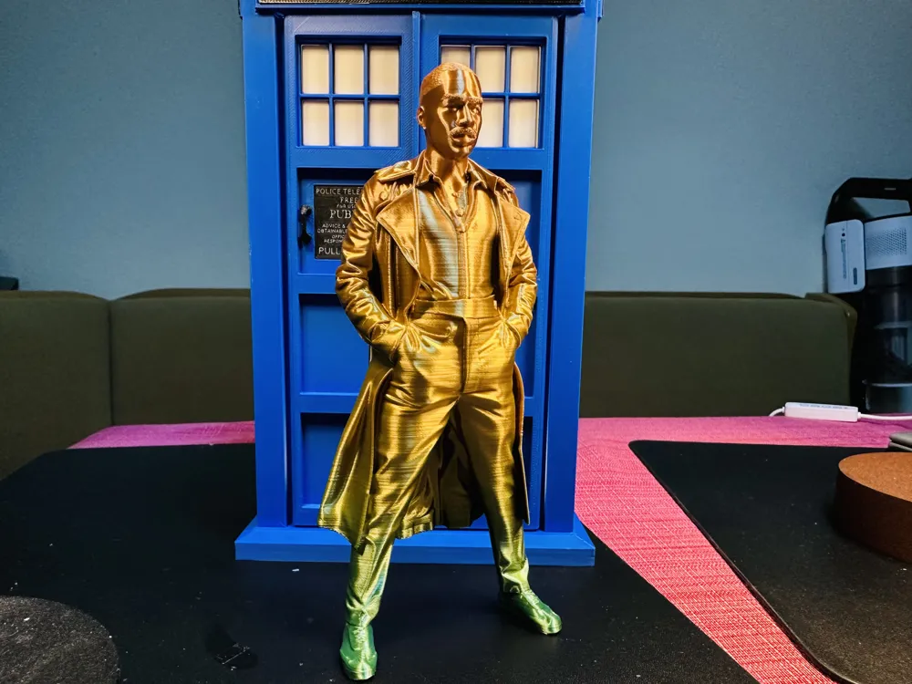 15th Time-Traveling Doctor Figure – 1:10 Scale - Free 3D Print Model ...