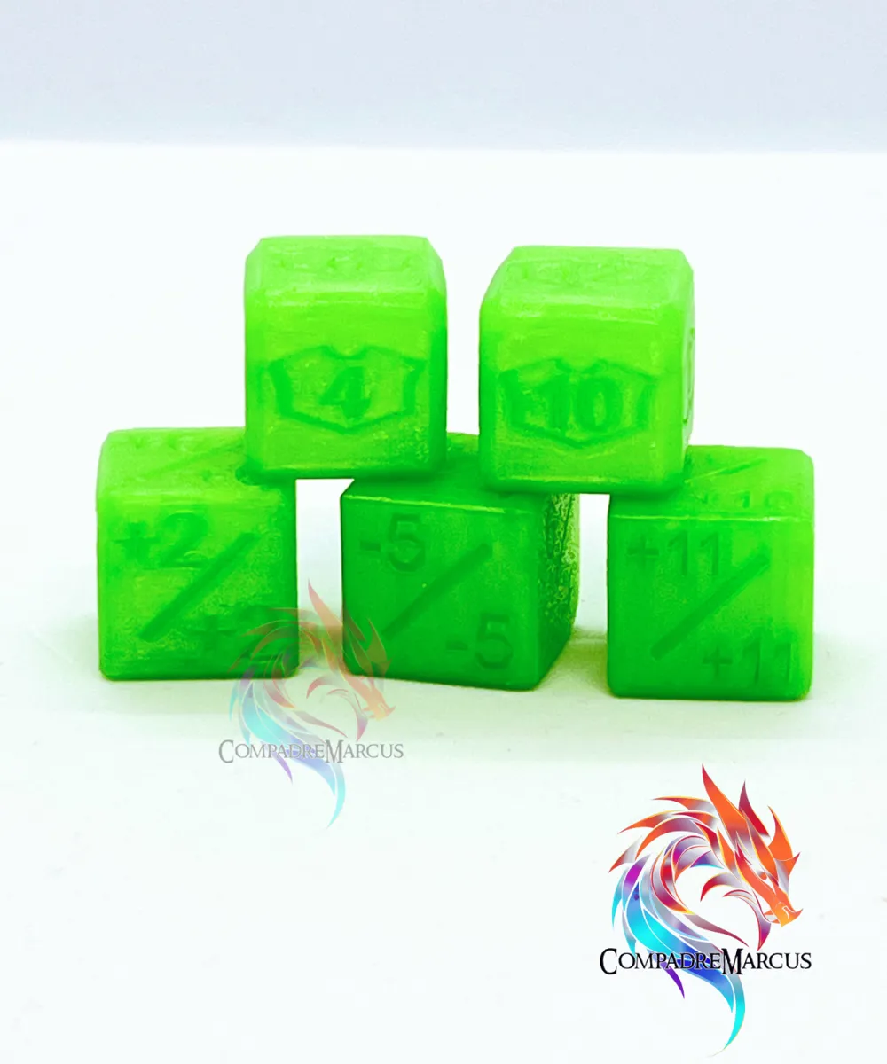 MTG Basic Dice Counters 2 by CompadreMarcus - MakerWorld