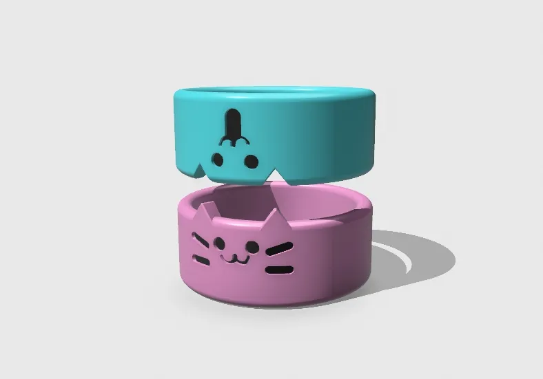 Best friend rings - Free 3D Print Model - MakerWorld
