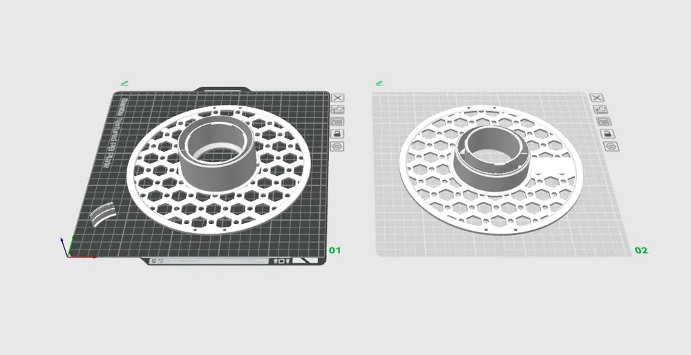 Bambu Lab Filament Spool | Original Size Replica - Free 3D Print Model ...