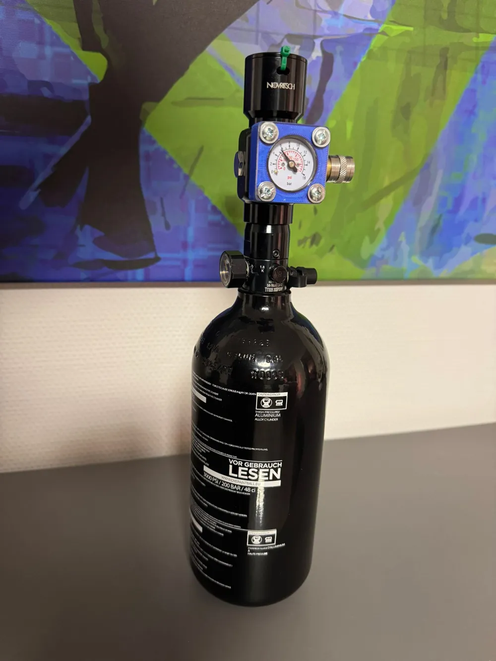 Novritsch HPA Regulator V2 Manometer Replacement Glass - Free 3D Print ...