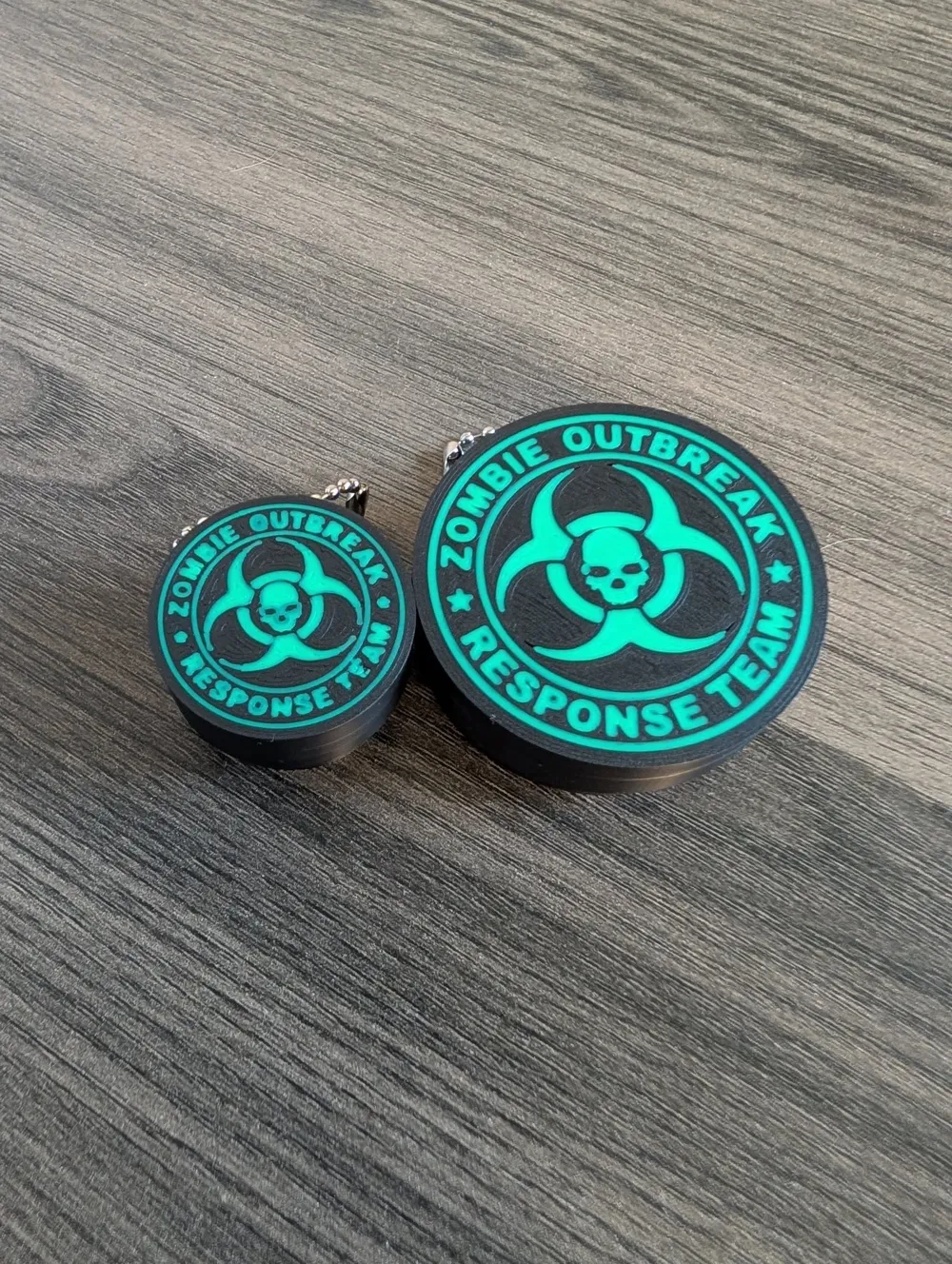 Zombie Outbreak Response Team Clicker by Eric's 3D Printing MakerWorld: Download Free 3D Models