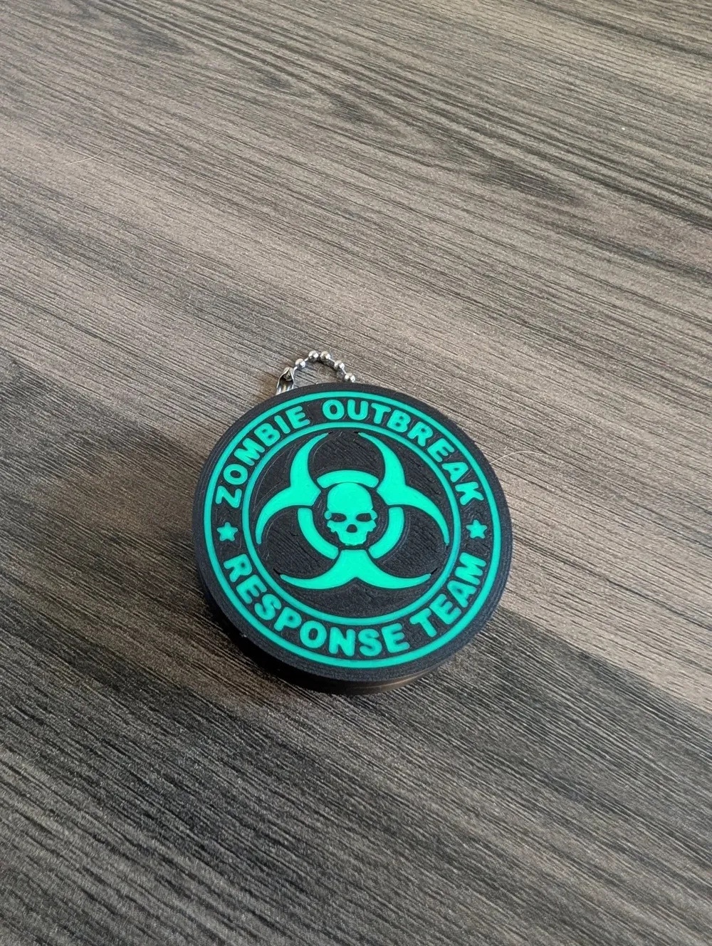 Zombie Outbreak Response Team Clicker - Free 3D Print Model - MakerWorld