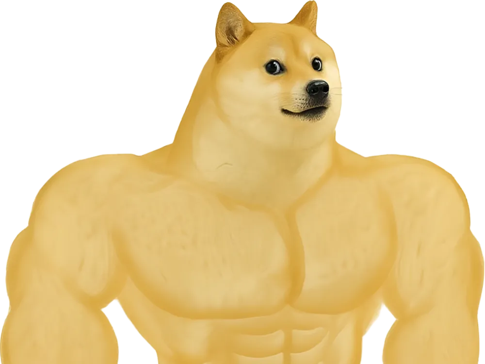 Muscle Doge Meme - Free 3D Print Model - MakerWorld