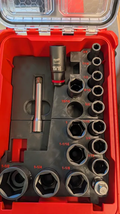 Compact Insert 1/2" Impact & SAE Sockets by Next Layer Prints ...