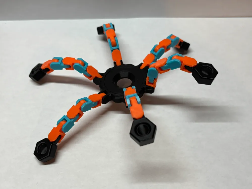 Flexible Fidget Spinner by RED_eleven - MakerWorld