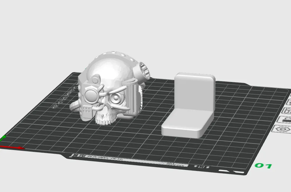 monitor mascot skull by Mrtwelve - MakerWorld