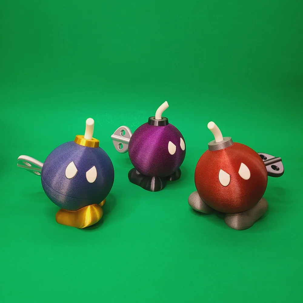 Paper Bob-omb container Remixed by planpa3d - MakerWorld