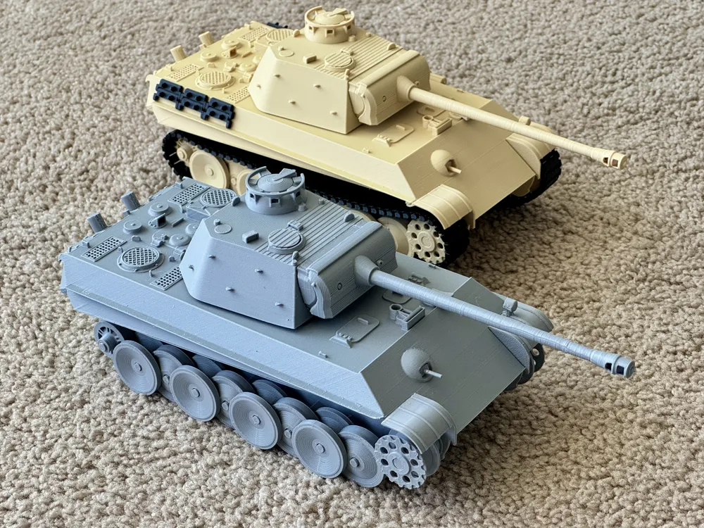 Panther Medium Tank 1:35 Pz Kpfw V Ausf G by Bavaria_3D Tanks ...