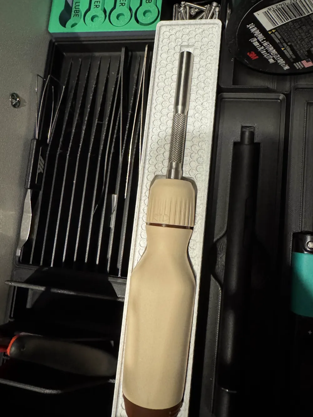 LTT Gridfinity Screwdriver Holder V1 by Pedro748 MakerWorld: Download Free 3D Models