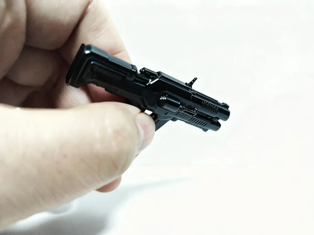 submachine gun for action figures by BennyJinn MakerWorld: Download ...