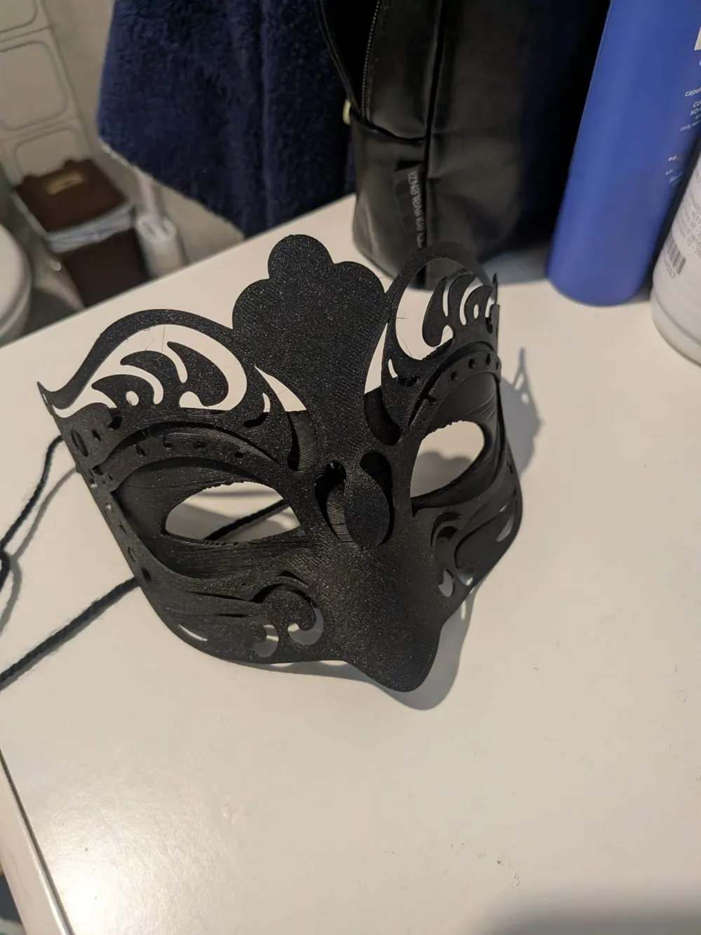 Carnival Masquerade Mask - Free 3D Print Model - MakerWorld