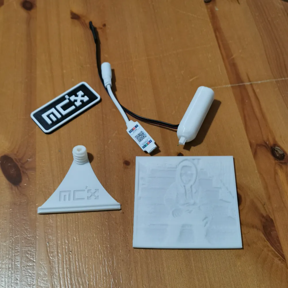 Litofania Lithophanie 3 lights by Mc2_project3D - MakerWorld