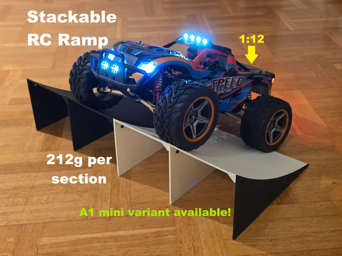 Stackable RC Car Ramp - Free 3D Print Model - MakerWorld