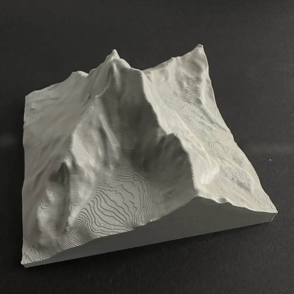 Matterhorn topography 3D Miniature Mountain by PrintMa MakerWorld ...