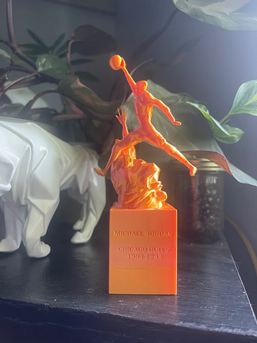 Michael Jordan Statue - Free 3D Print Model - MakerWorld