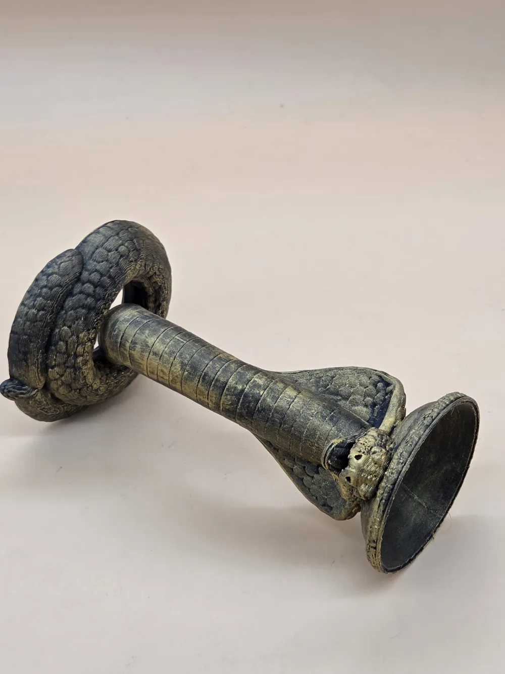 Snake Orb Holder / Mystic Snake Statue - Free 3D Print Model - MakerWorld