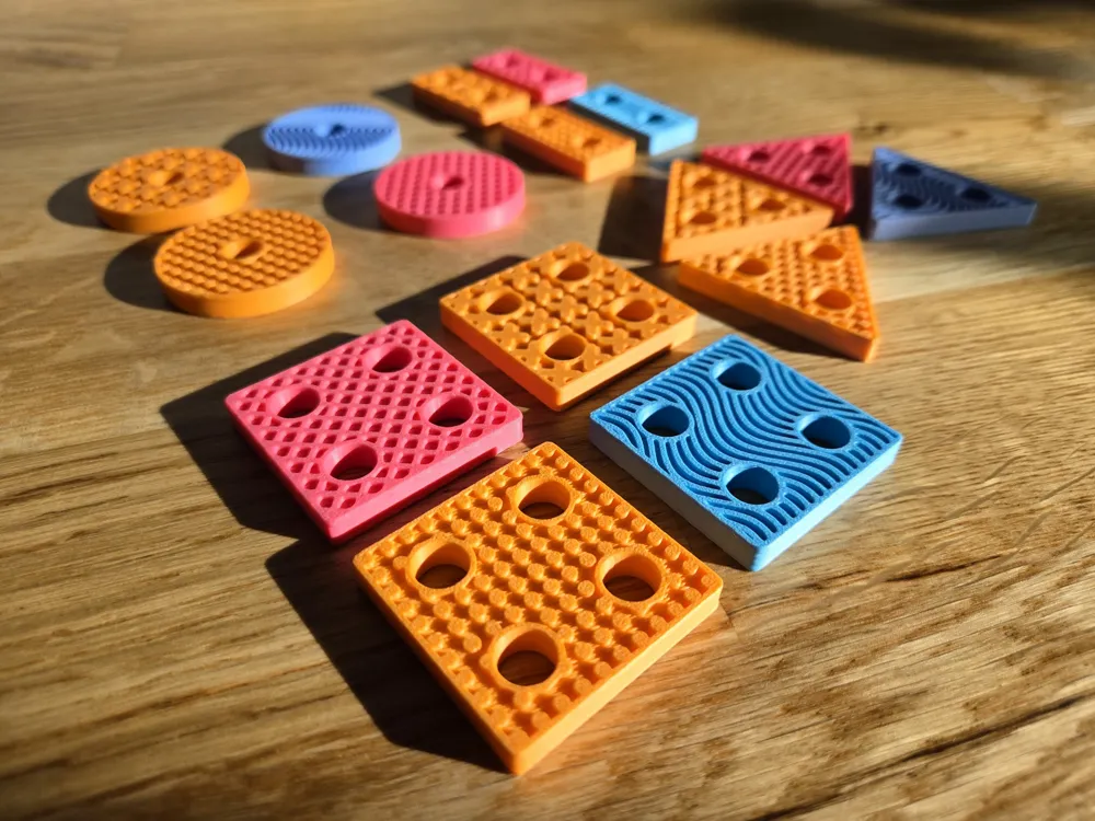 Montessori Texture Sorter Game + custom patterns by HaveNoTimeToPrint ...