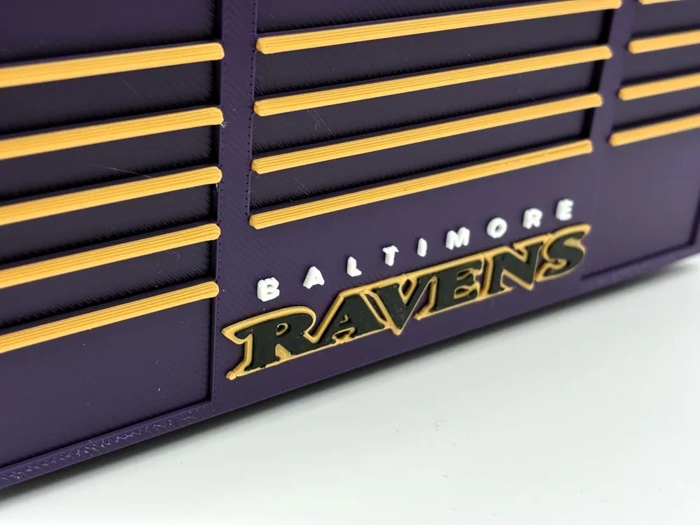 Baltimore Ravens NFL desk toolbox pen holder by Mrtk1970 MakerWorld ...