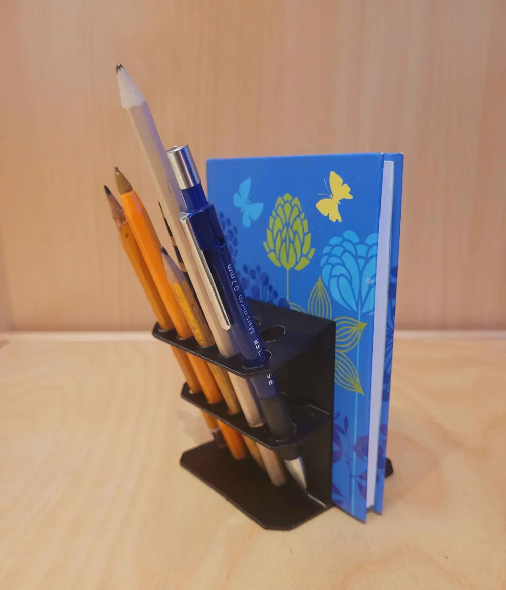 pen and notepad holder by Atii757 - MakerWorld