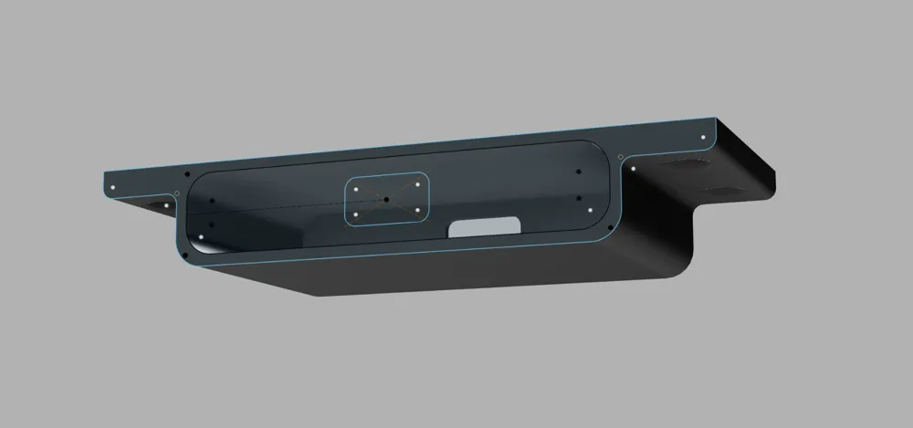 Startech USB-c HUB Desk mount by mvoskuil - MakerWorld