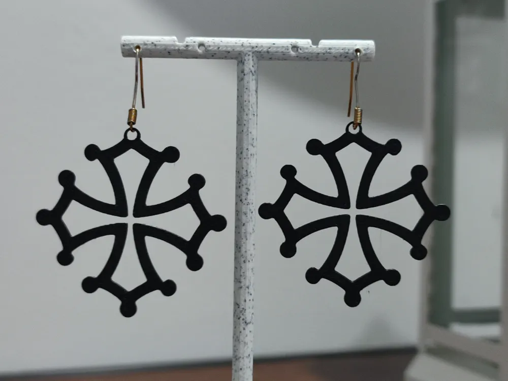 Orecchini Anima Catara - Modello di stampa 3D gratuito - MakerWorld