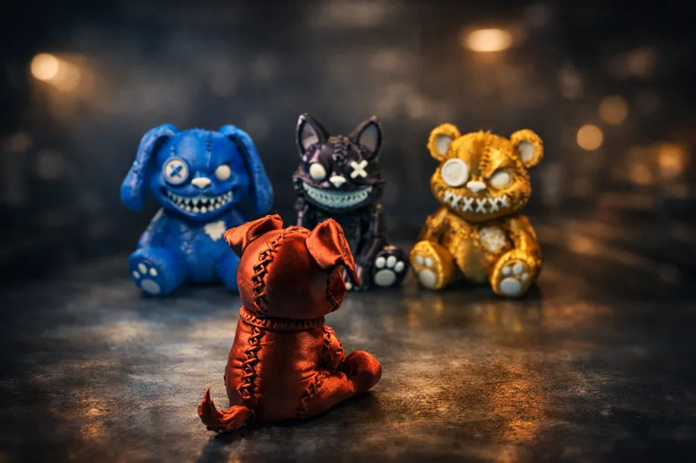 Horror Dog – The one with the Button Eye - Free 3D Print Model - MakerWorld