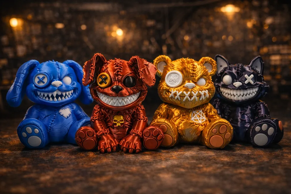 Horror Dog – The one with the Button Eye - Free 3D Print Model - MakerWorld