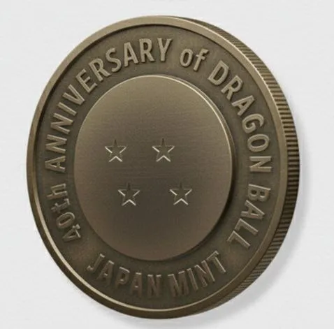 Dragon Ball 40th Anniversary Bronze Coin. - Free 3D Print Model ...