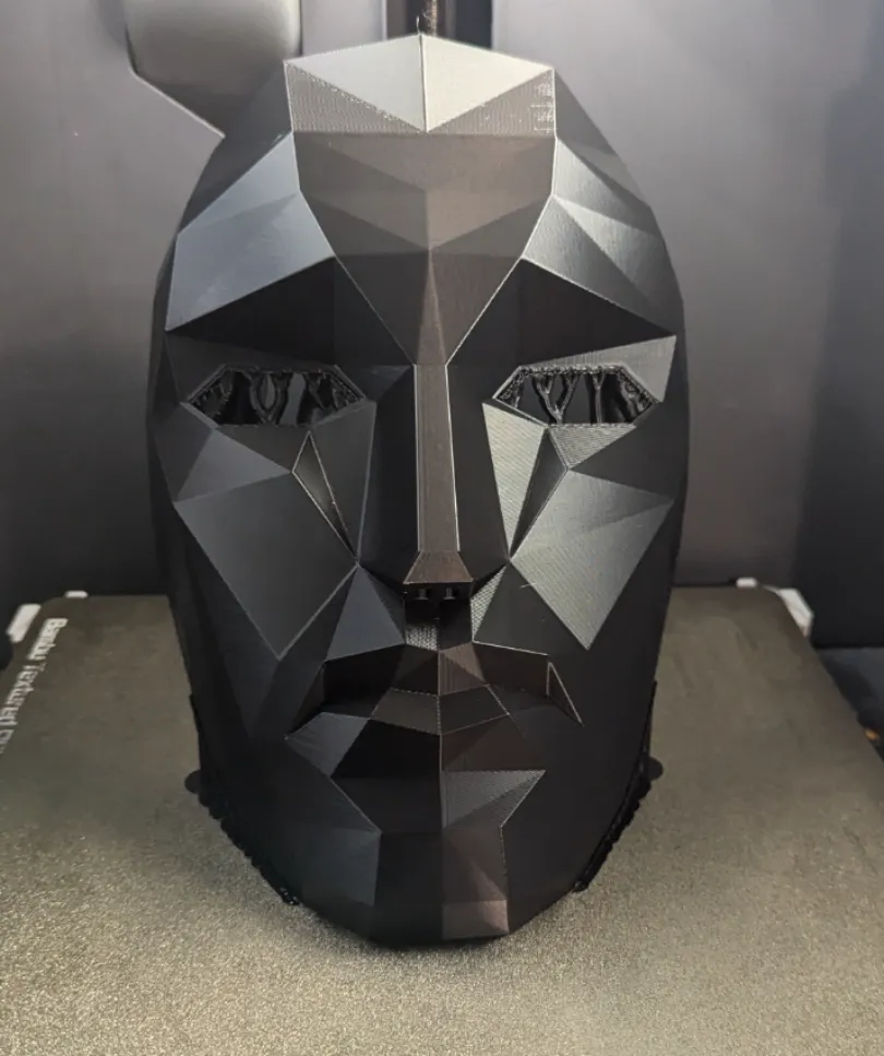 Squid game Front man cosplay mask by idealoding - MakerWorld