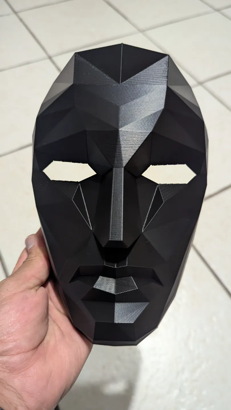 Squid game Front man cosplay mask by idealoding - MakerWorld