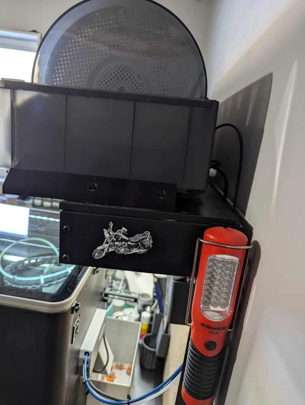 Short Shelf AMS Holder by Noid - MakerWorld