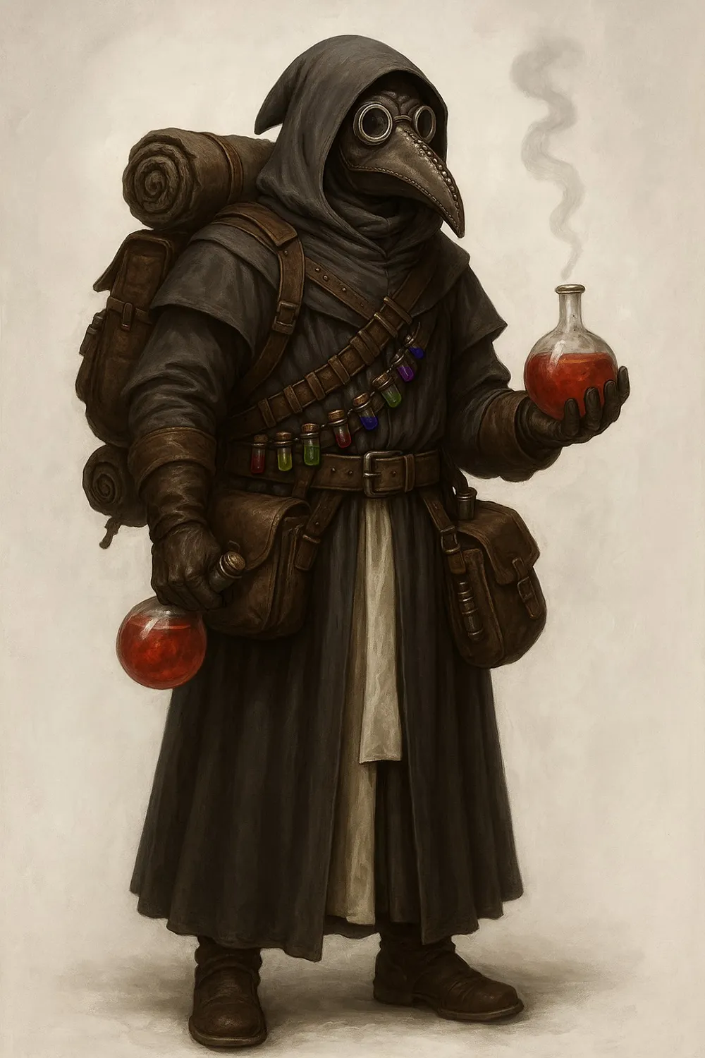 Plague Doctor - DnD, D&D, Pathfinder Mini - Free 3D Print Model ...