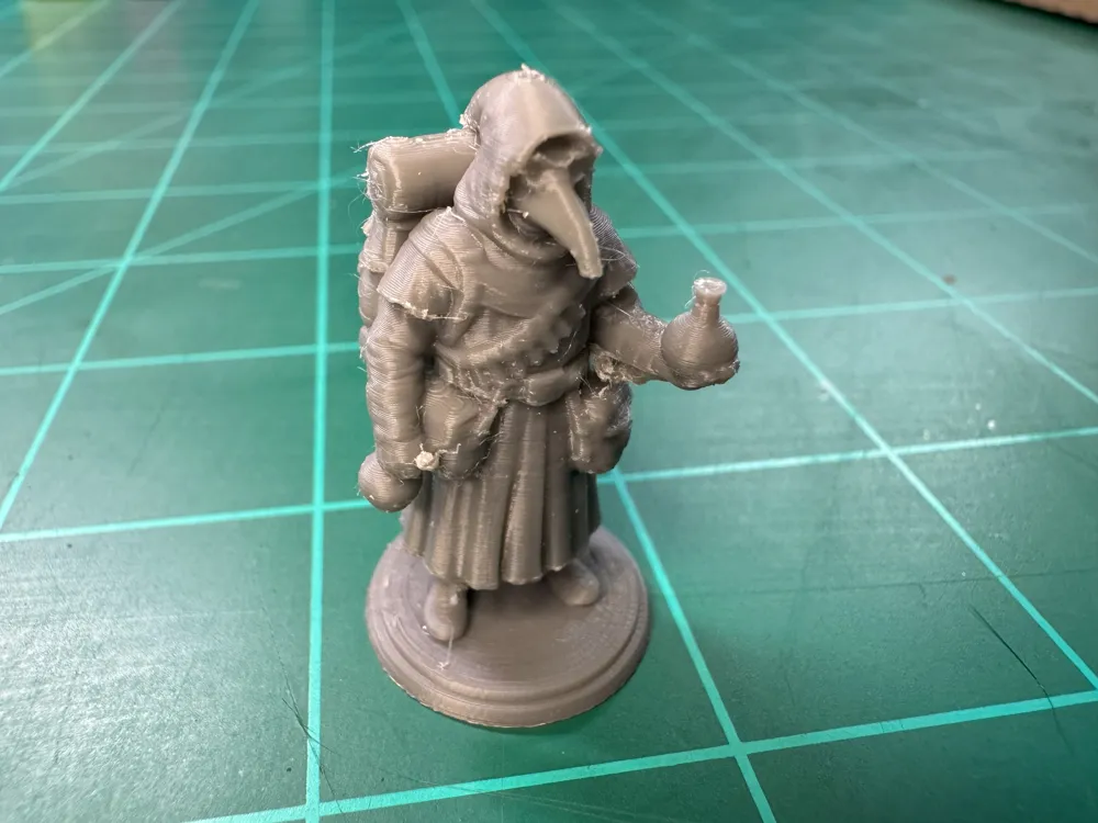 Plague Doctor - DnD, D&D, Pathfinder Mini - Free 3D Print Model ...