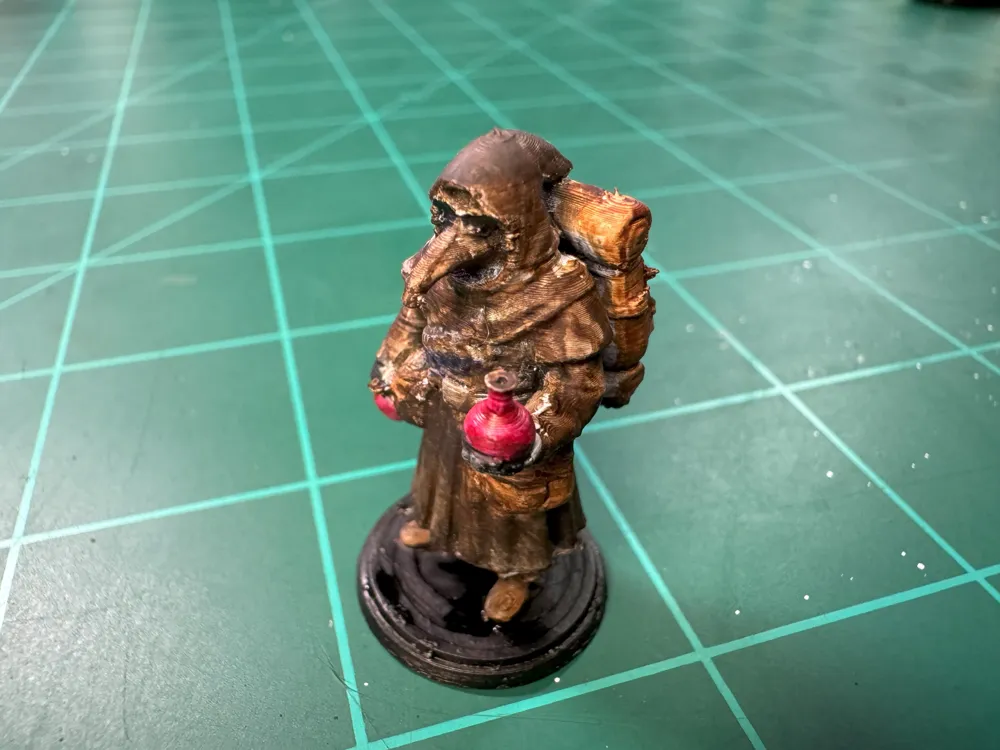 Plague Doctor - DnD, D&D, Pathfinder Mini - Free 3D Print Model ...