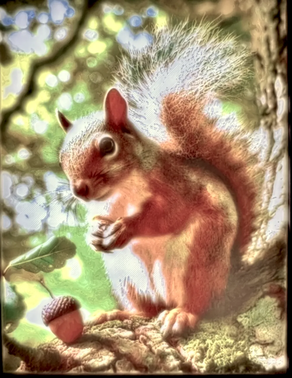 Squirrel Lithophane by GregR - MakerWorld