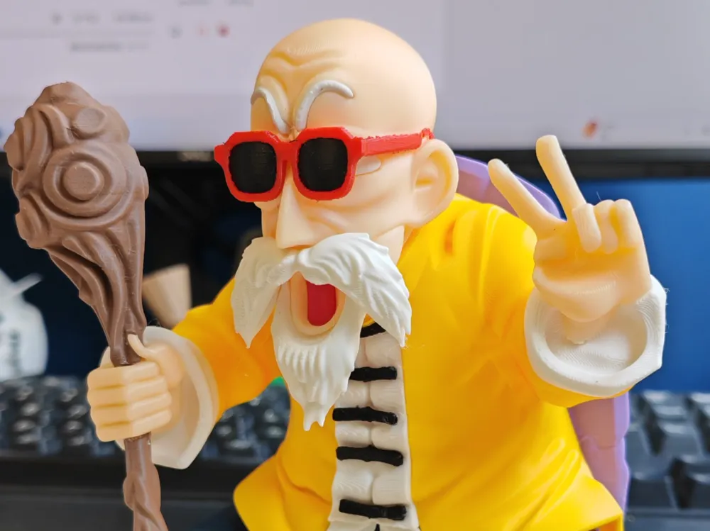 Master Roshi - Free 3D Print Model - MakerWorld