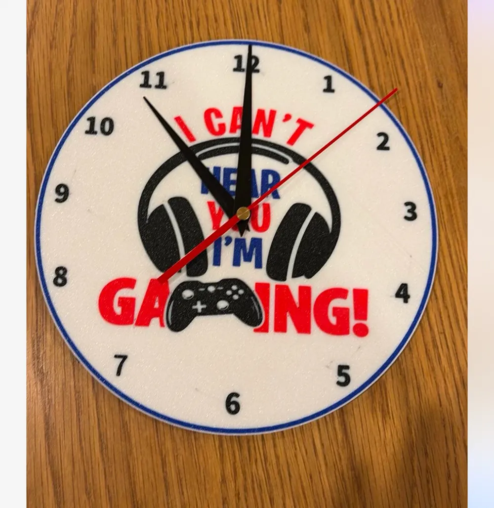 Gaming Clock by janebygrave - MakerWorld