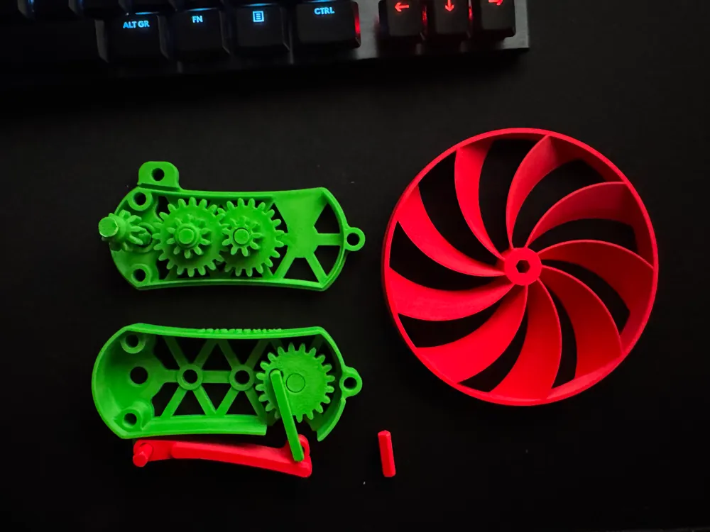 Squeeze fan - Waterproof fan - NO screw NEW MODEL by Minas_Elef ...