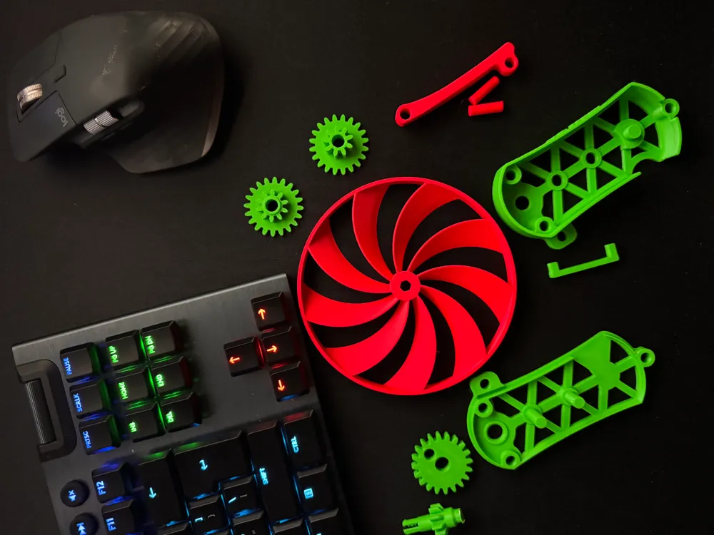 Squeeze fan - Waterproof fan - NO screw NEW MODEL by Minas_Elef ...